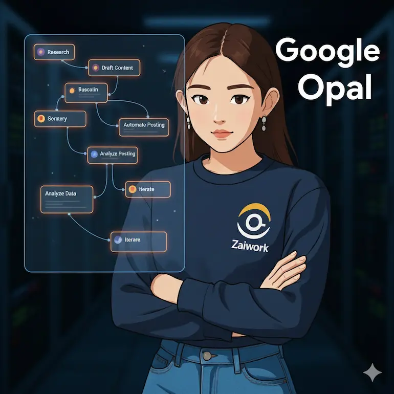 Google Opal 是什麼？不只是 no-code 工具，而在它把「做 AI 應用」這件事變成了日常動作 - Z的AI觀察室
